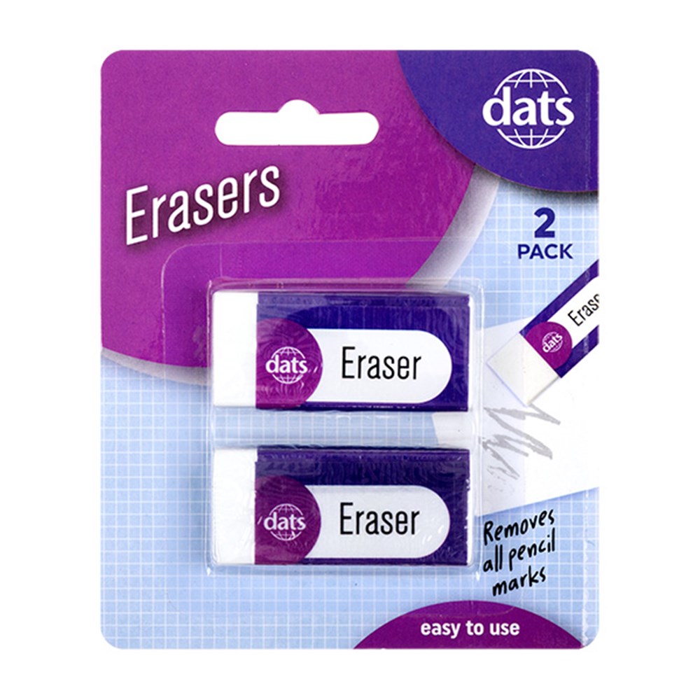 Eraser Vinyl 2pk — Cortella