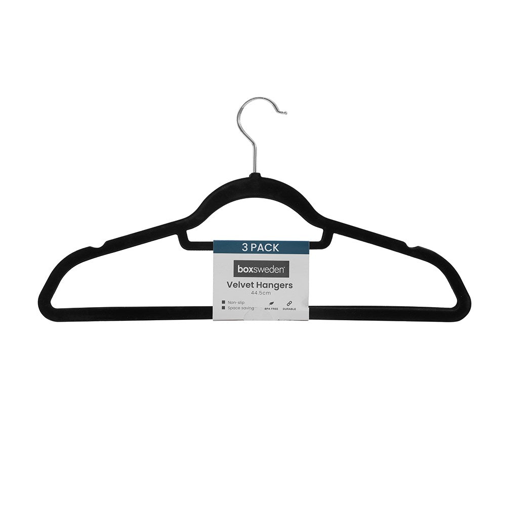 Velvet Hangers 3pk — Cortella