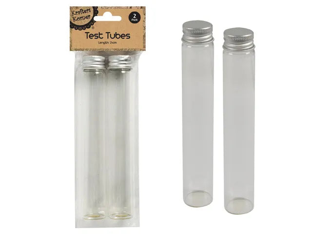 Craft Test Tube 14cm 2pk — Cortella