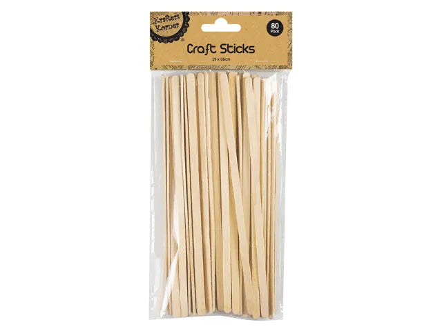 Long Craft Stick 80pk — Cortella