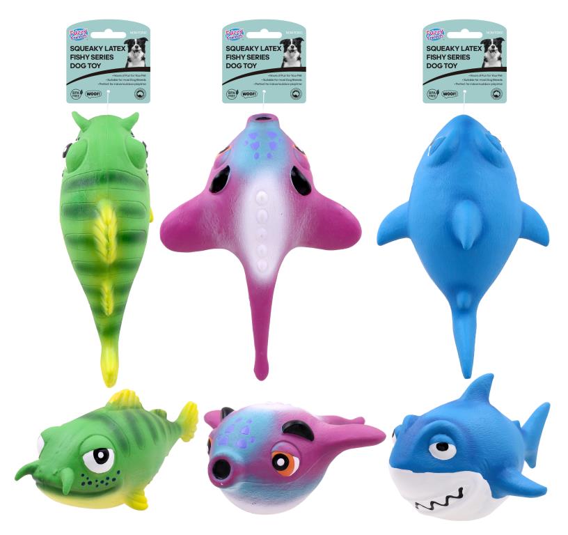 Squeaky Fish Dog Toy — Cortella